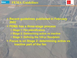 Guidelines for Determining Flood Hazards on Alluvial Fans | PPT