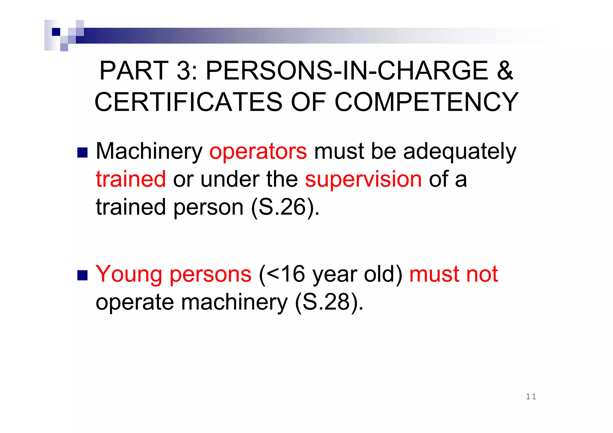 Fma 1967 & the regulations | PDF