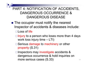 Fma 1967 & the regulations | PDF