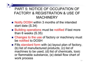Fma 1967 & the regulations | PDF