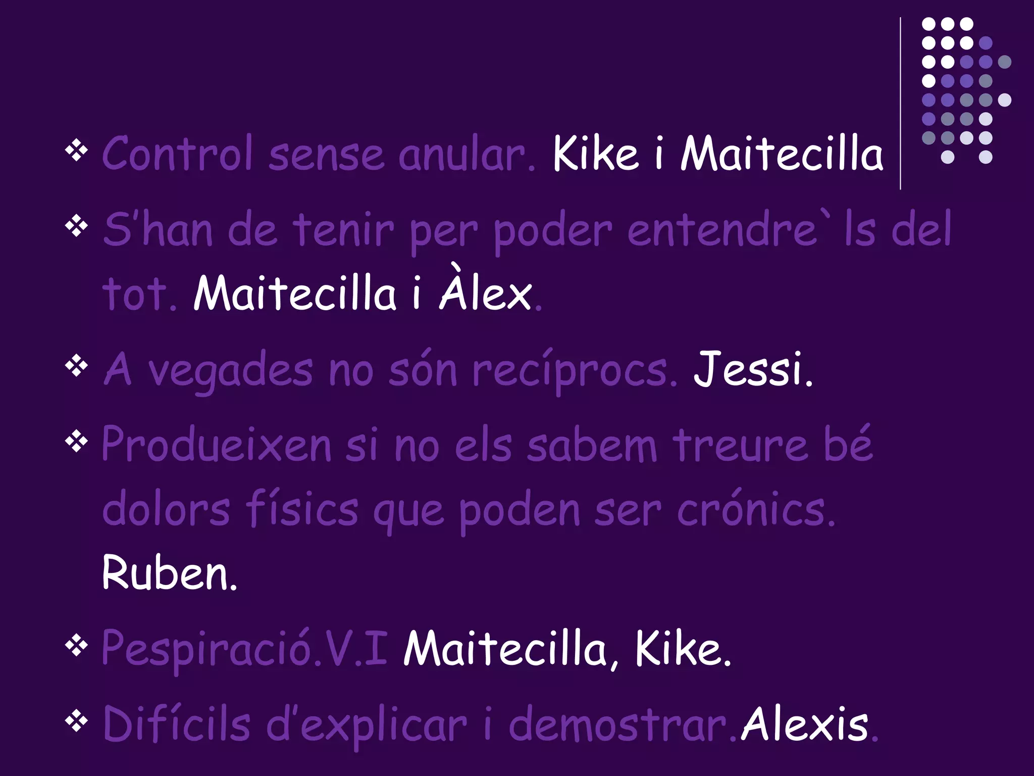 Els sentiments | PPT