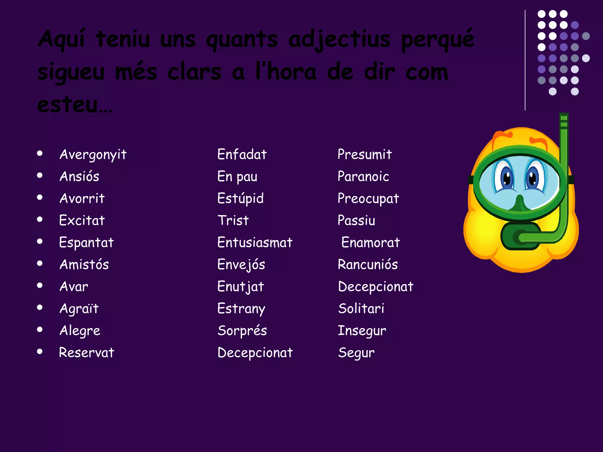 Els sentiments | PPT