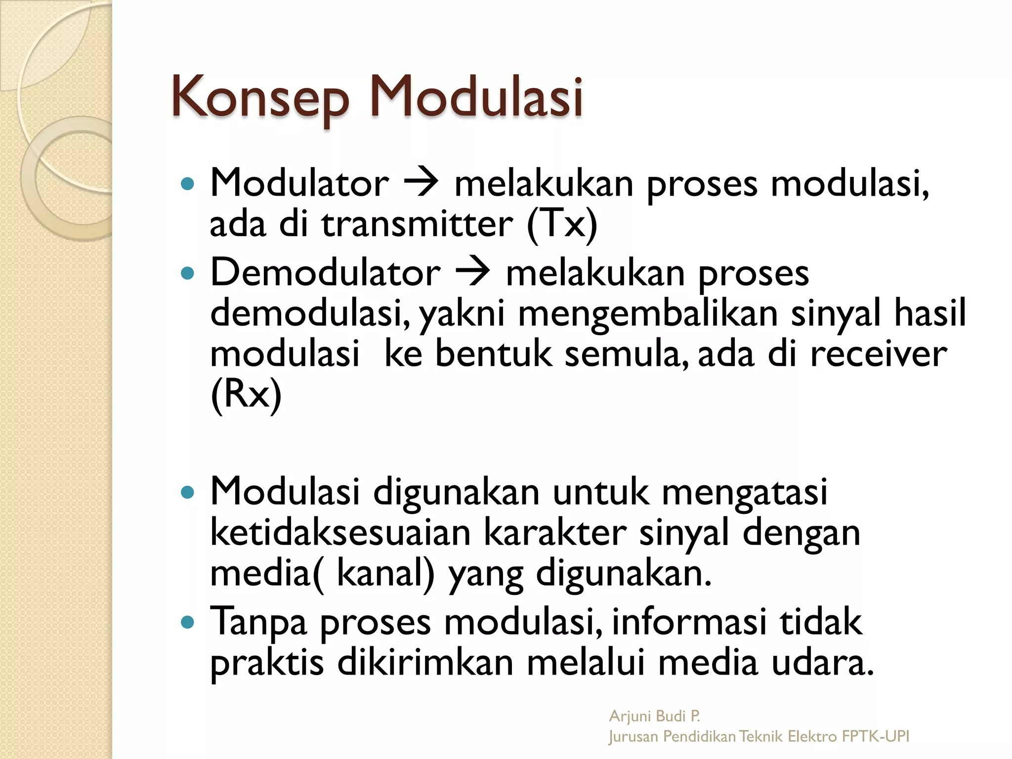 Dasar telekomunikasi | PDF
