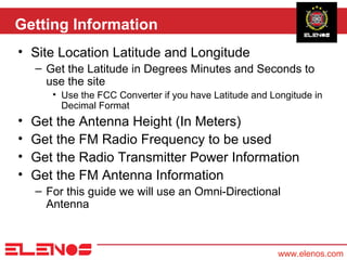 Guide for Preparing FM Radio Transmitter Coverage Maps | PPT