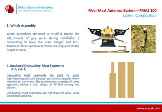 Fiber Mast Antenna system | PPTX