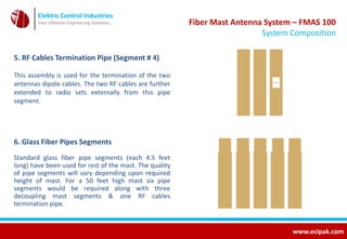 Fiber Mast Antenna system | PPTX