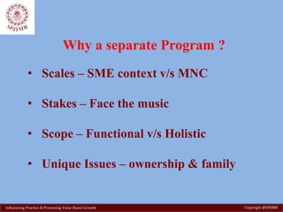 MBA in Family Managed Business (FMB) | PPTX