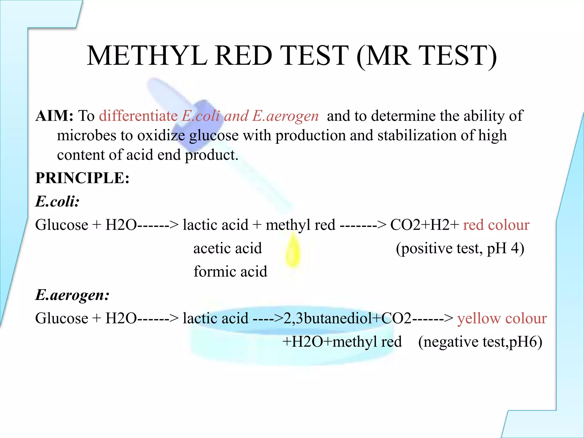 BIOCHEMICAL TEST IN MICROBIOLOGY | PPTX