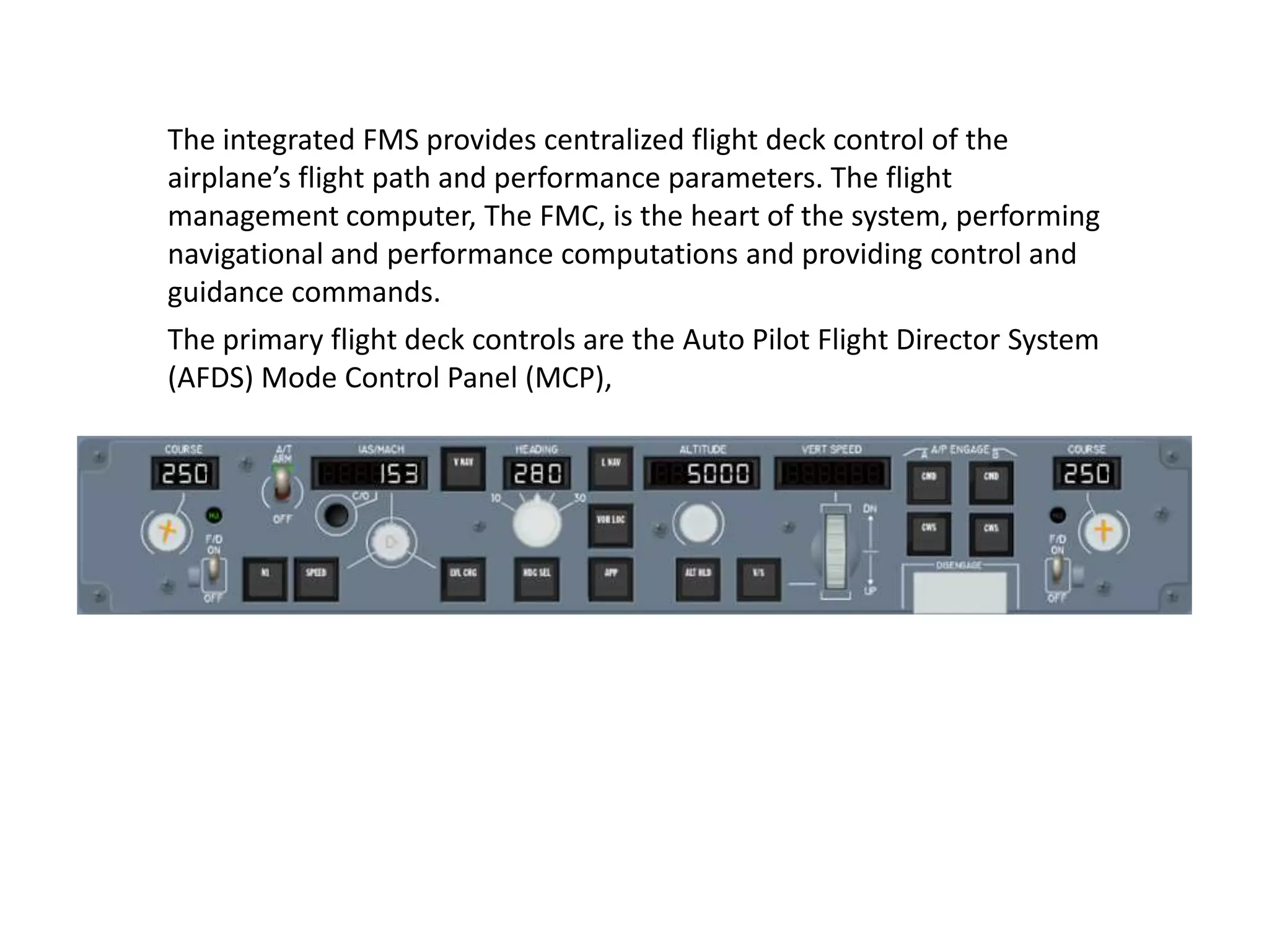 B737NG FMC | PPTX | Operating Systems | Computer Software and Applications