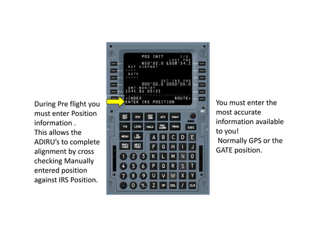 B737NG FMC | PPTX | Operating Systems | Computer Software and Applications