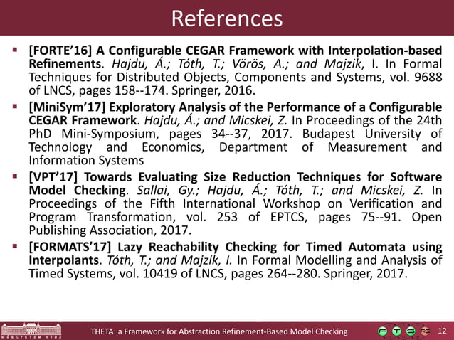 Theta A Framework For Abstraction Refinement Based Model Checking Ppt