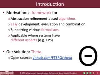 Theta: a Framework for Abstraction Refinement-Based Model Checking | PDF | Programming Languages ...