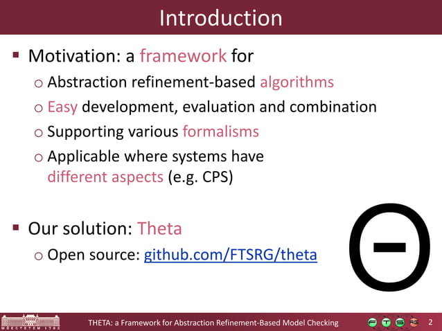 Theta A Framework For Abstraction Refinement Based Model Checking Ppt