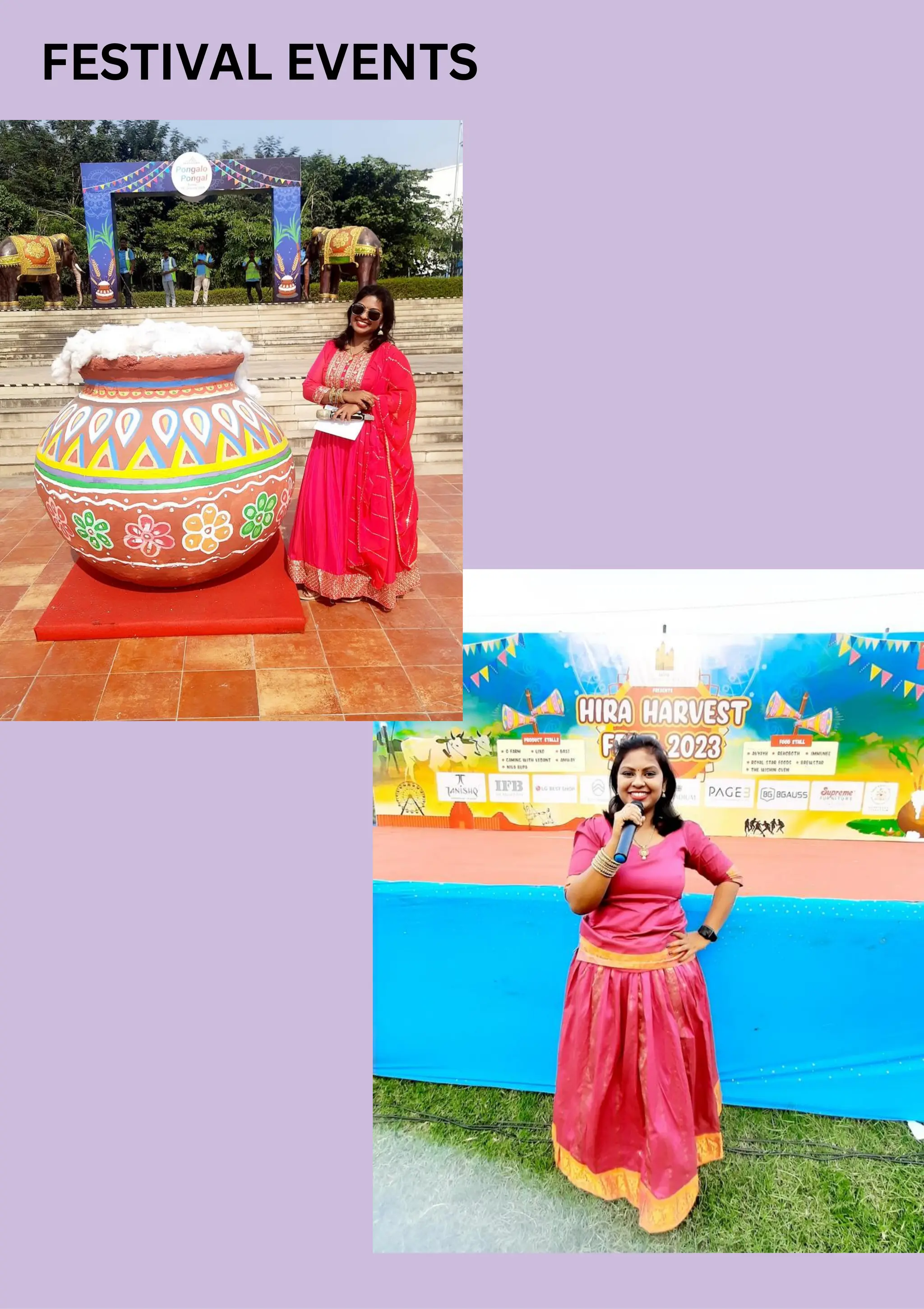 Female Emcee Anne Cheryl from Chennai for Birthday and Corporate Event ...