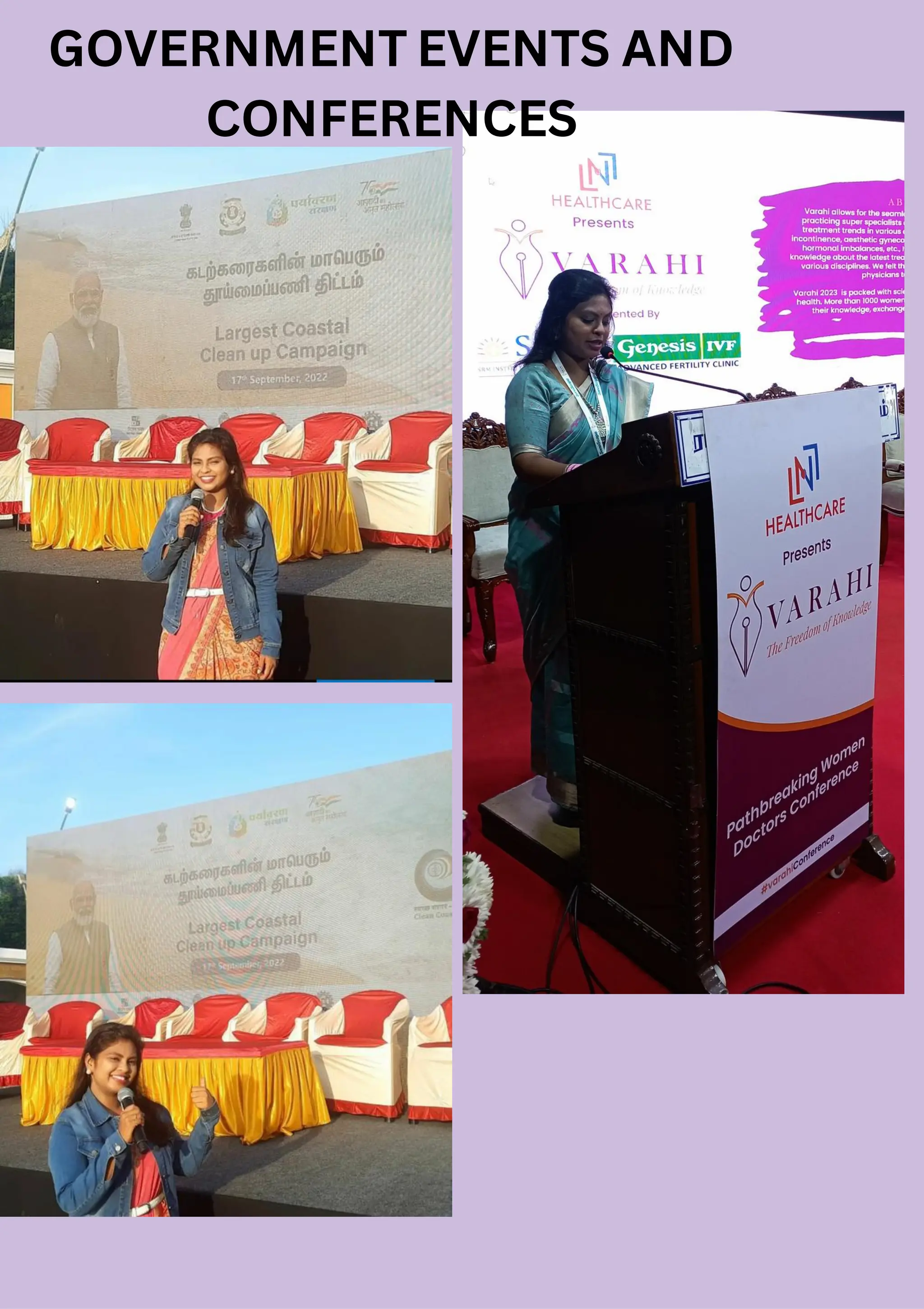 Female Emcee Anne Cheryl from Chennai for Birthday and Corporate Event ...