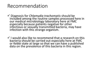 Chlamydia Tracho.atis and it's laboratory Diagnosis | PPTX