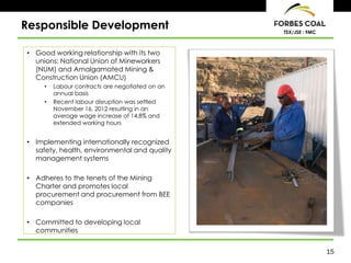 Fmc corporate presentationjune 2013 | PPT