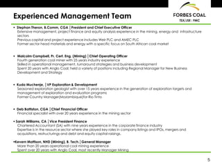 Fmc corporate presentation mar 2012 | PPT