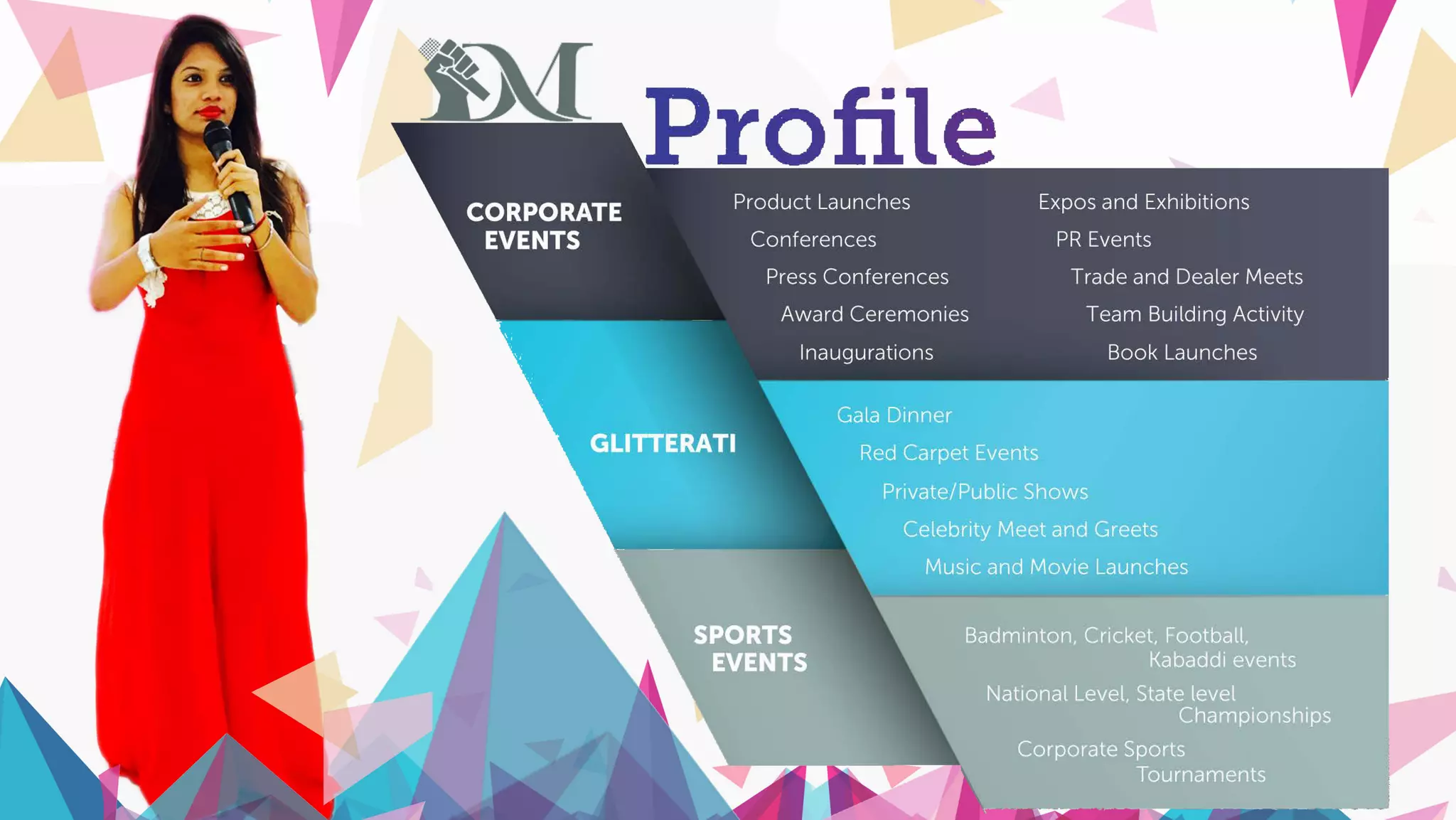 FEMALE EMCEE DIVYA MAHESHWARI | PPT