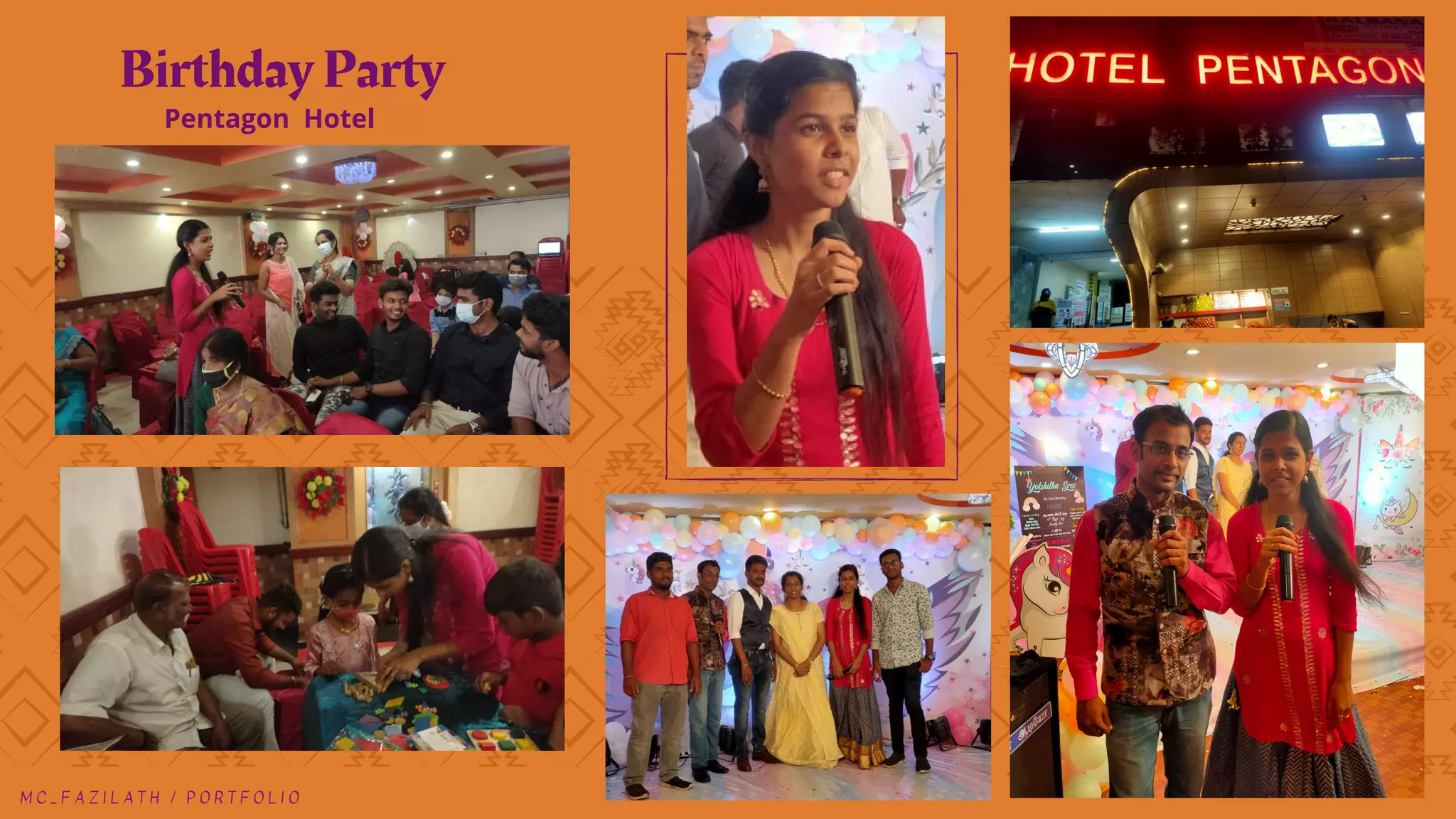 Female Emcee Fazilath Managed by Chennai Event Emcees and Entertainers ...