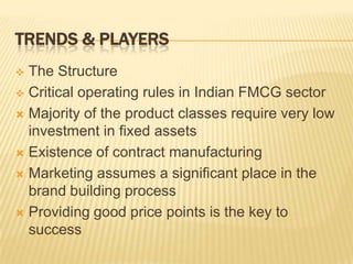 Fmcg | PPTX | Business Administration | Business