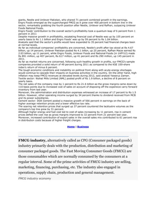 Fmcg | PDF