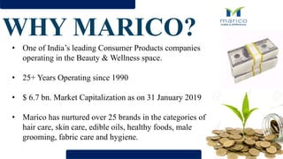 Fmcg marico-cdp | PPTX