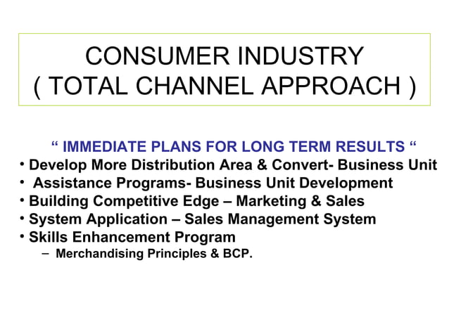 Fmcg training modules-bfg | PPT | Sales | Business