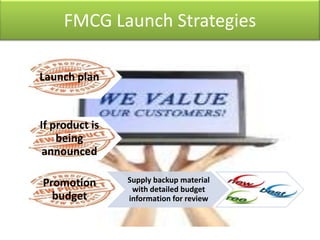 Fmcg budgeting plan for all the products | PPTX