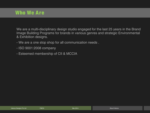 Fmcg Case Study | PPT
