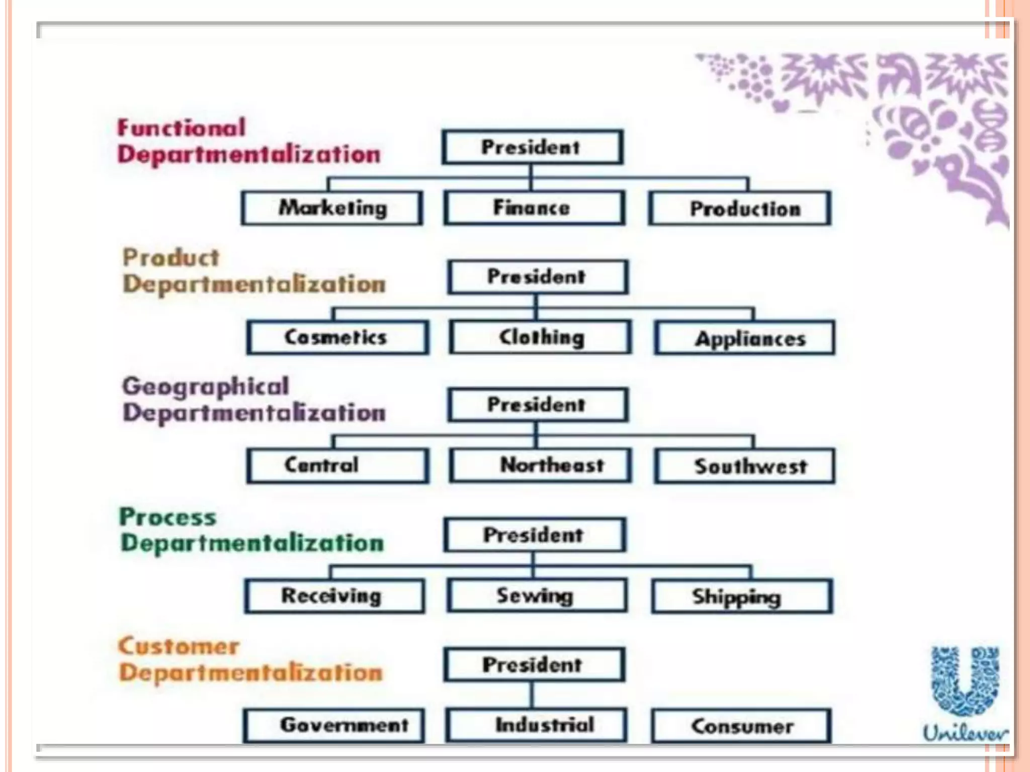 Fmcg industry- Organisation Structure | PPTX