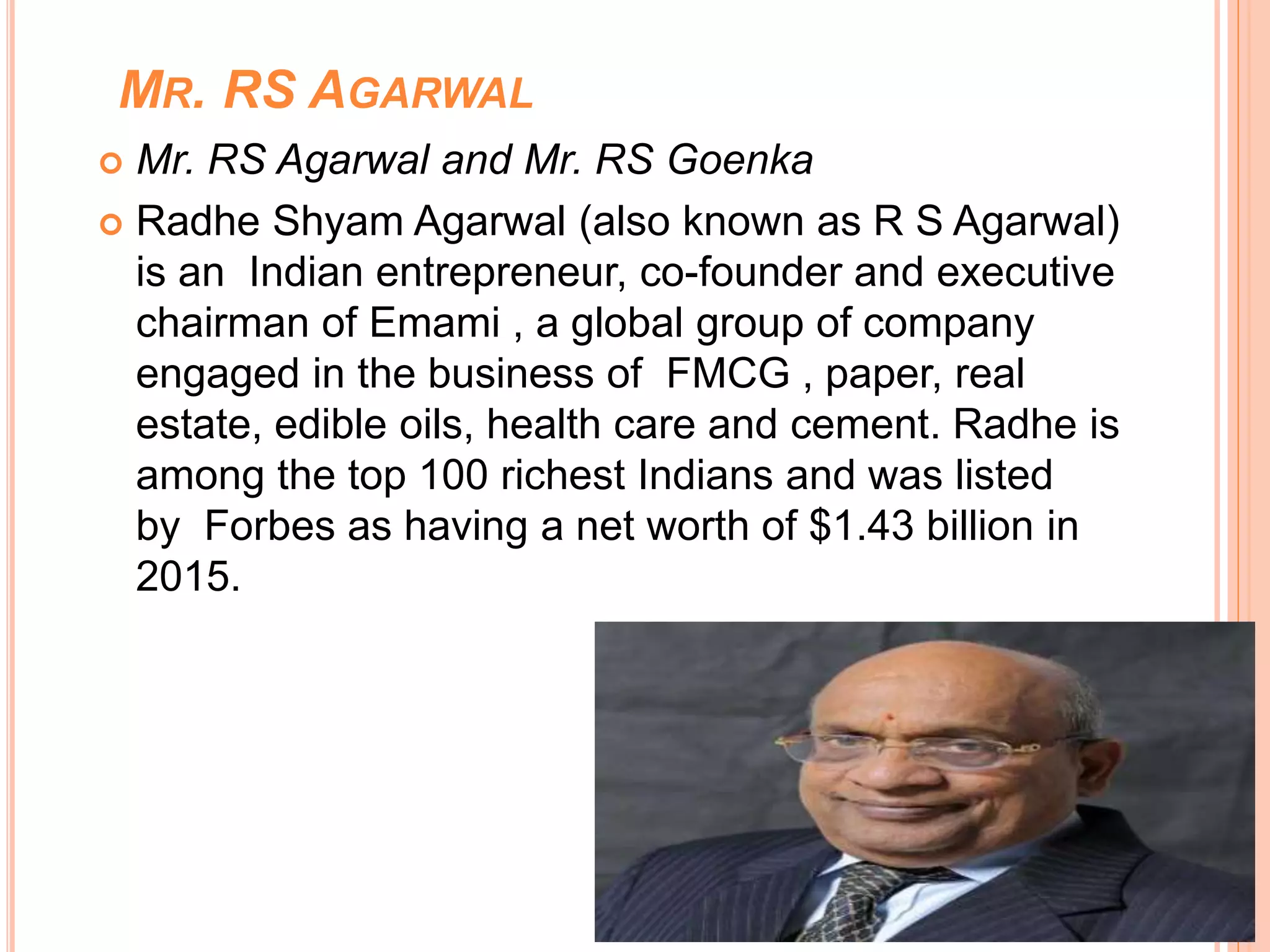 Fmcg industry- Organisation Structure | PPTX
