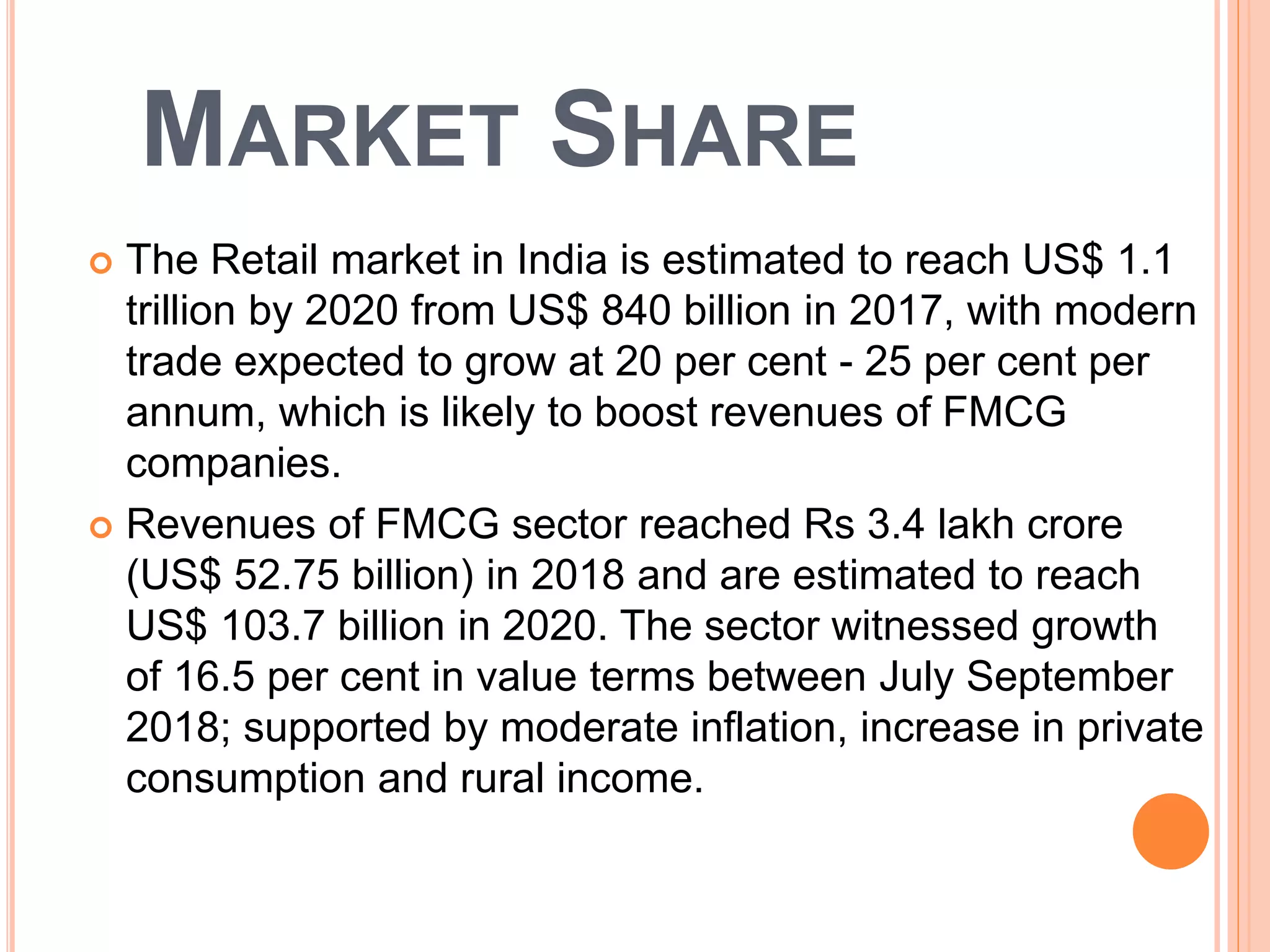 Fmcg industry- Organisation Structure | PPTX