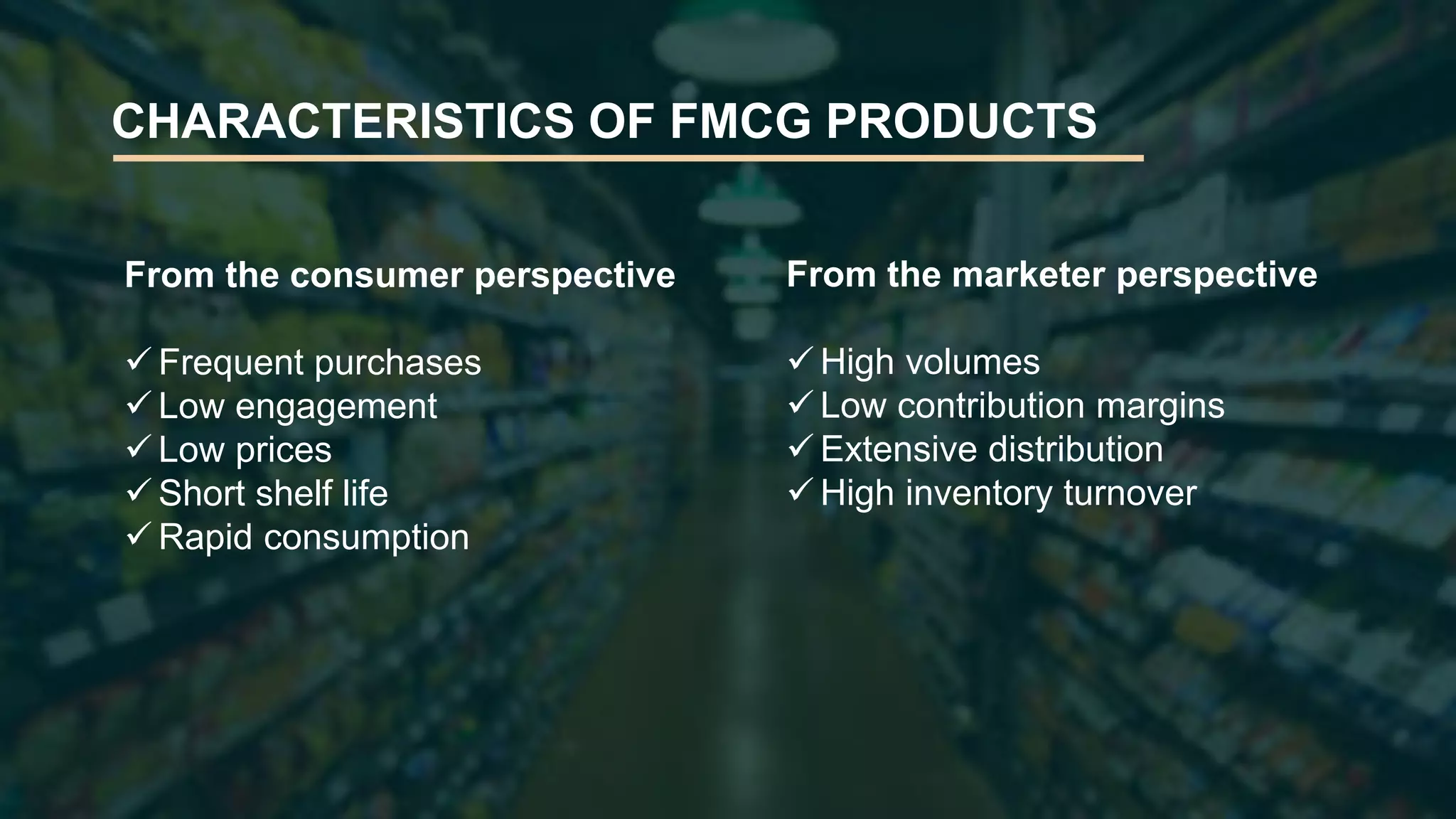 Indian FMCG Industry Presentation | PPTX
