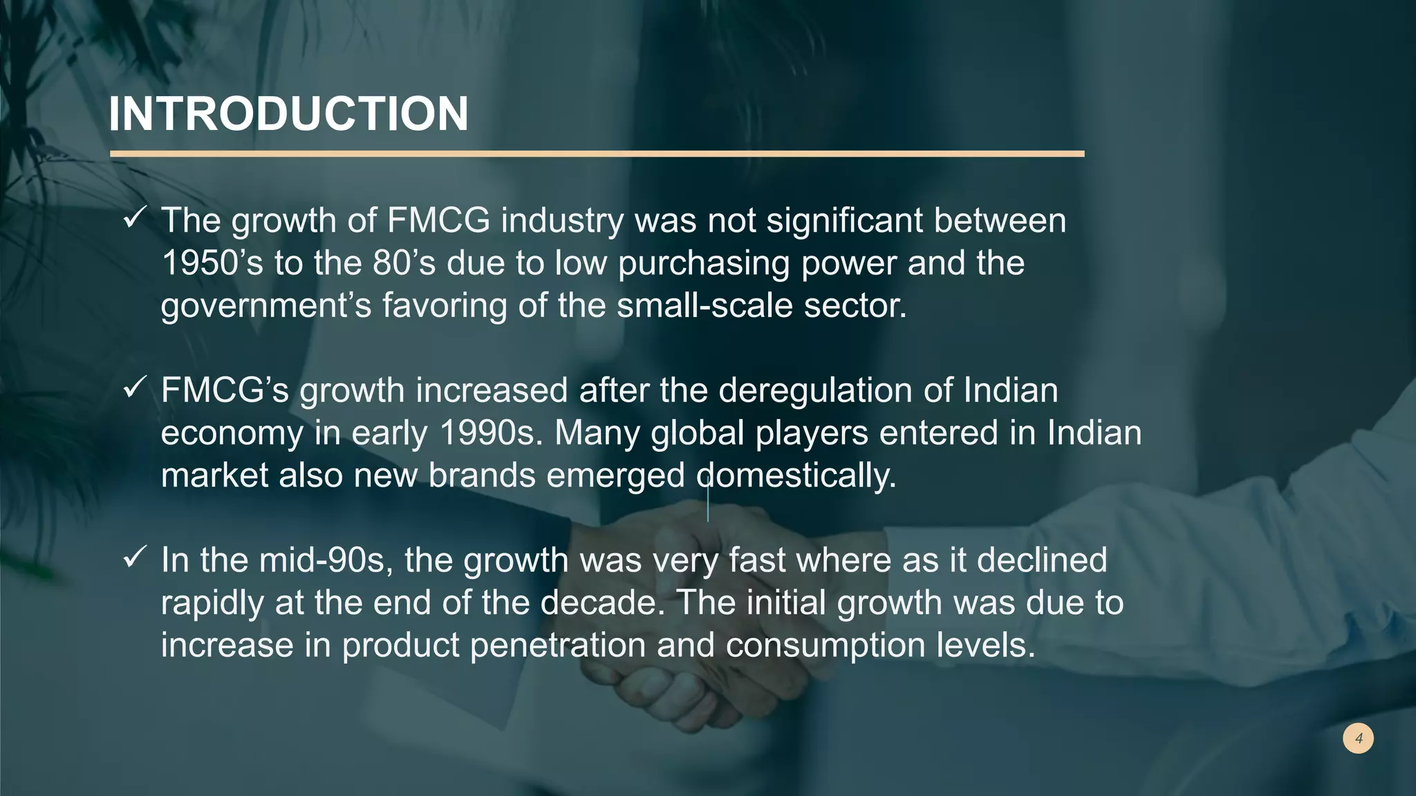 Indian FMCG Industry Presentation | PPTX