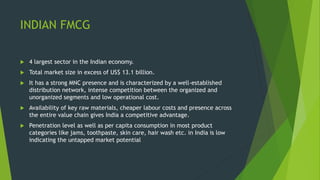 Fmcg market in india | PPTX