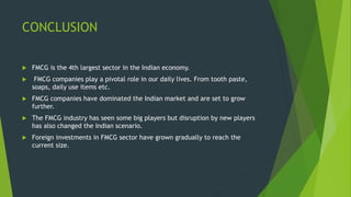 Fmcg market in india | PPTX