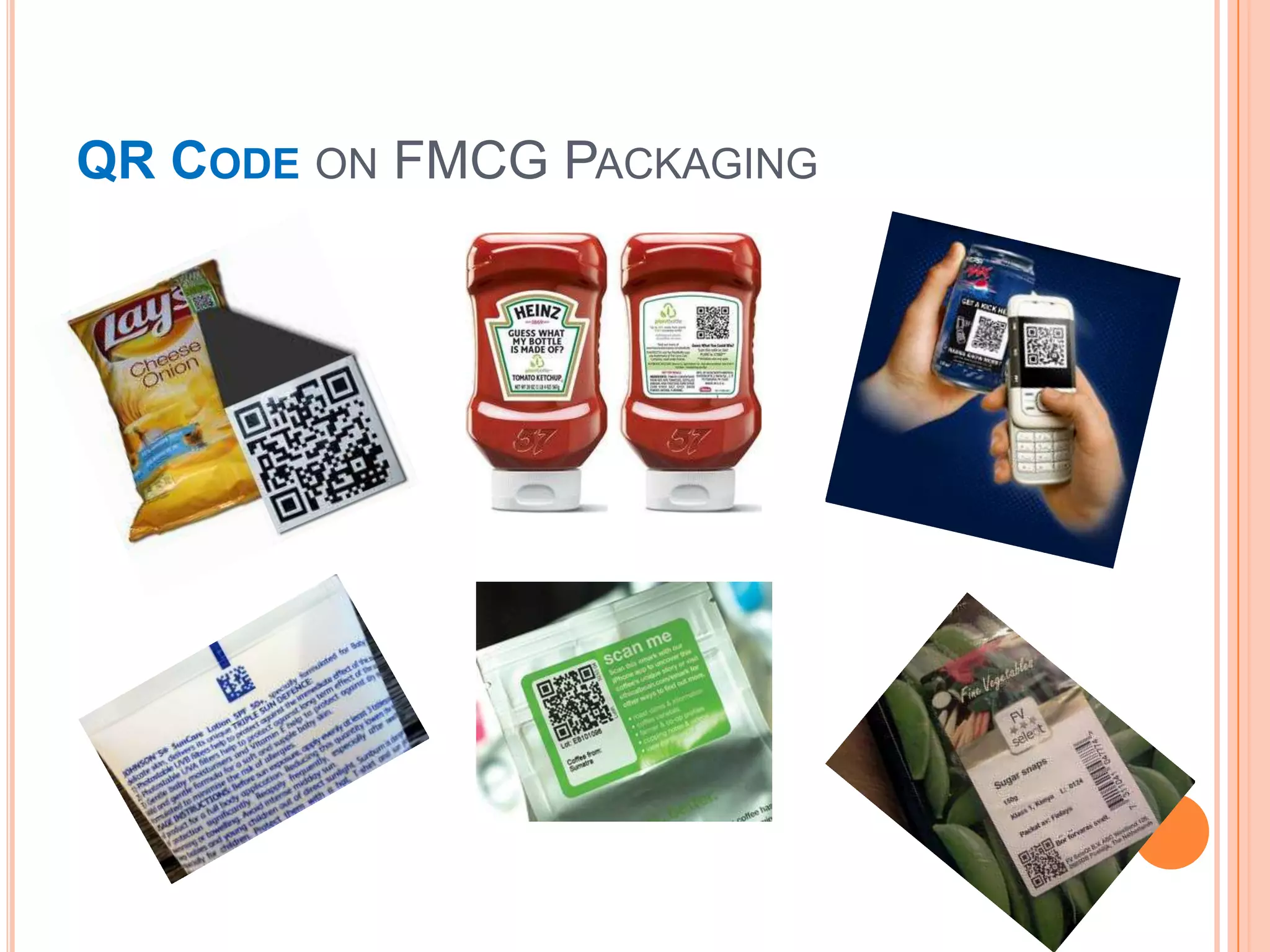 Application of QR Code in FMCG Packaging | PPTX