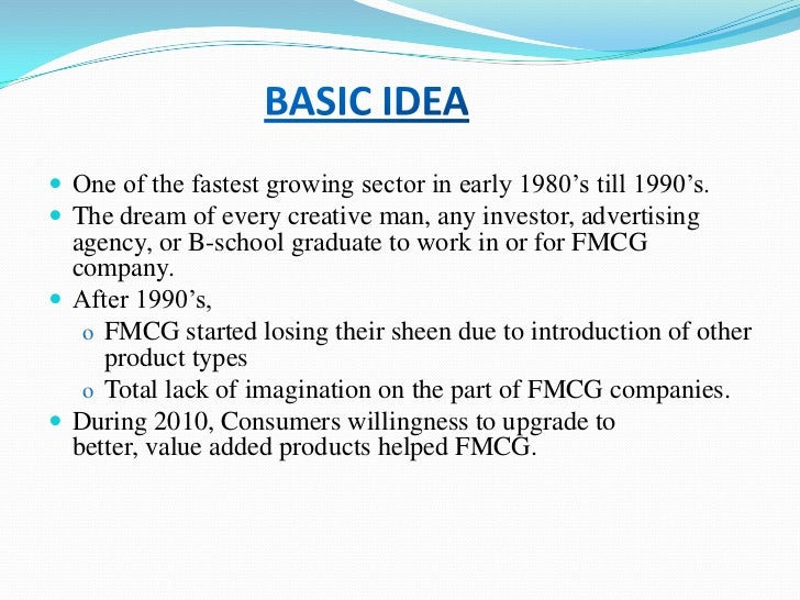 Fmcg ppt