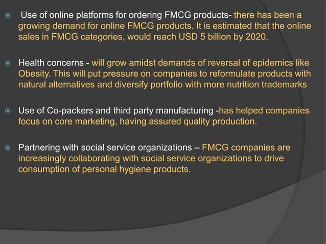 Fmcg ppt | PPTX