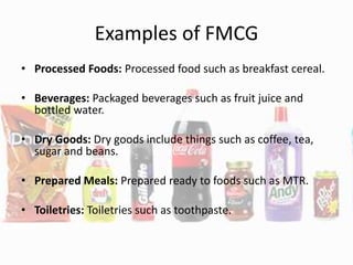 Fast Moving Consumer Goods | PPTX