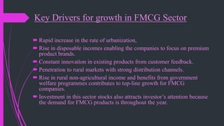 Fmcg stock and inflation by jayadev nair | PPT