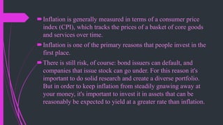 Fmcg stock and inflation by jayadev nair | PPTX