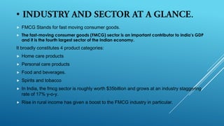 FMCG Sector | PPT