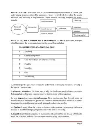 Notes on Introduction to Financial management | DOCX | Business ...