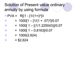Time value of money approaches in the financial management | PPT
