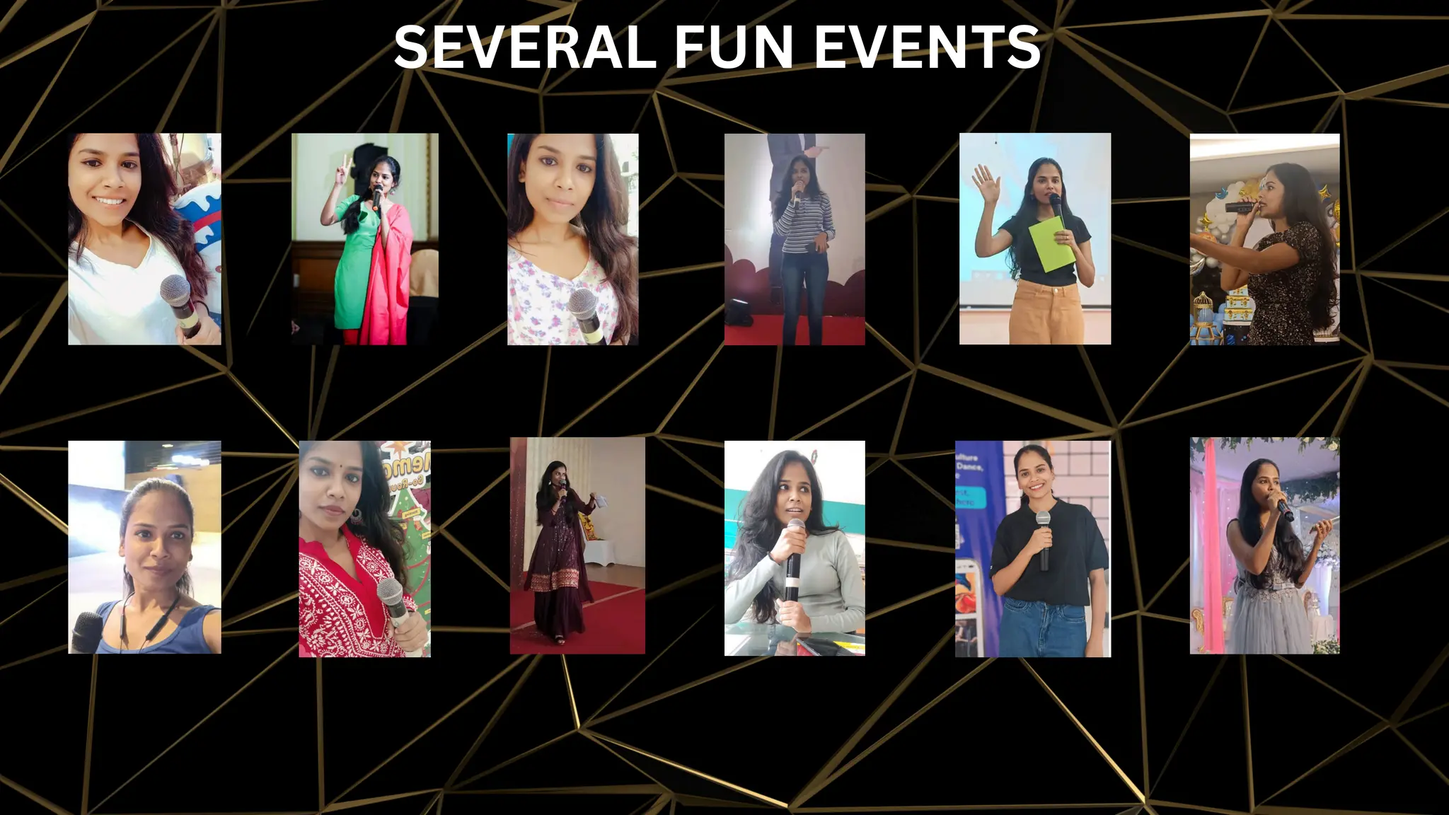 Female Emcee Kruthi Murthappa from Bangalore for Birthday and Corporate Event | PPT