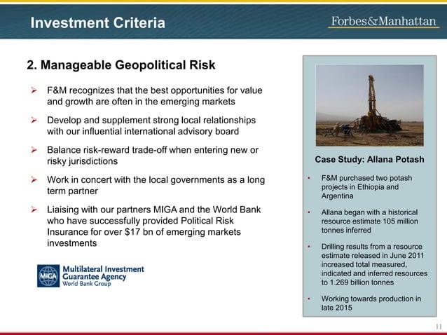 F&M Corporate Presentation | PDF