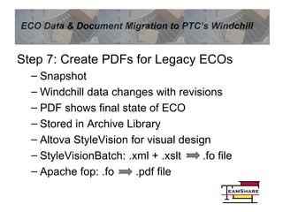 Windchill Migration Overview | PPT