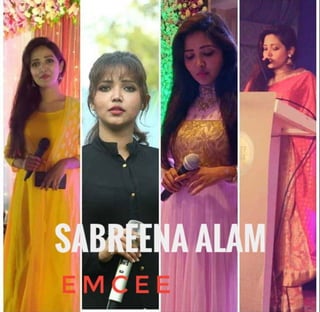 FEMALE EMCEE SABREENA | PPT